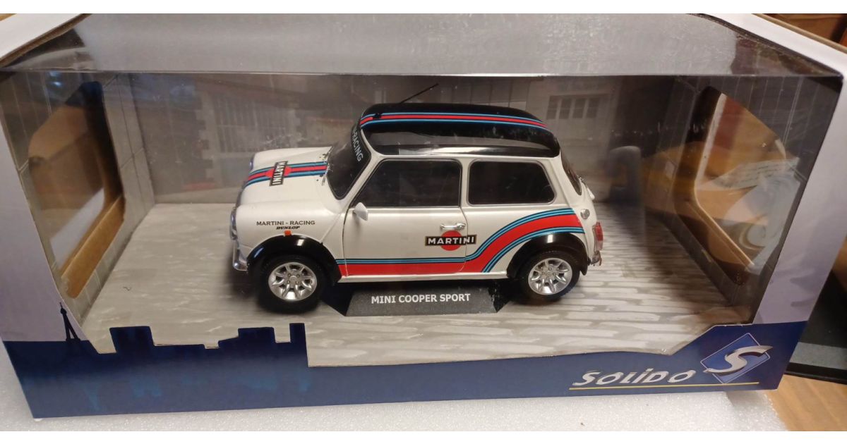 MINI COOPER SPORT MARTINI RACING LIVERY 1998 | pienoismallit.fi ...