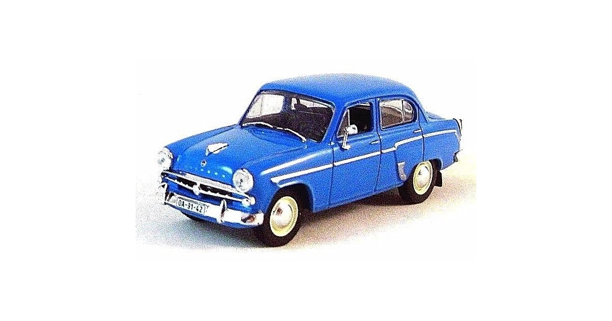 Moskvits 407, sininen | Modeltoys - Pienoismallit.fi