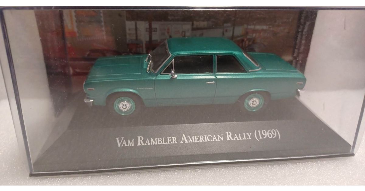 Rambler "Vam" American rally. 1969, vihreä | pienoismallit.fi ...